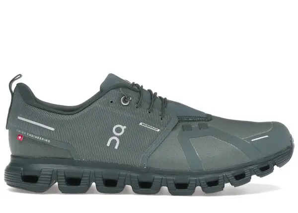 On Running Cloud 6 Waterproof Sneakers - Olive/evergreen