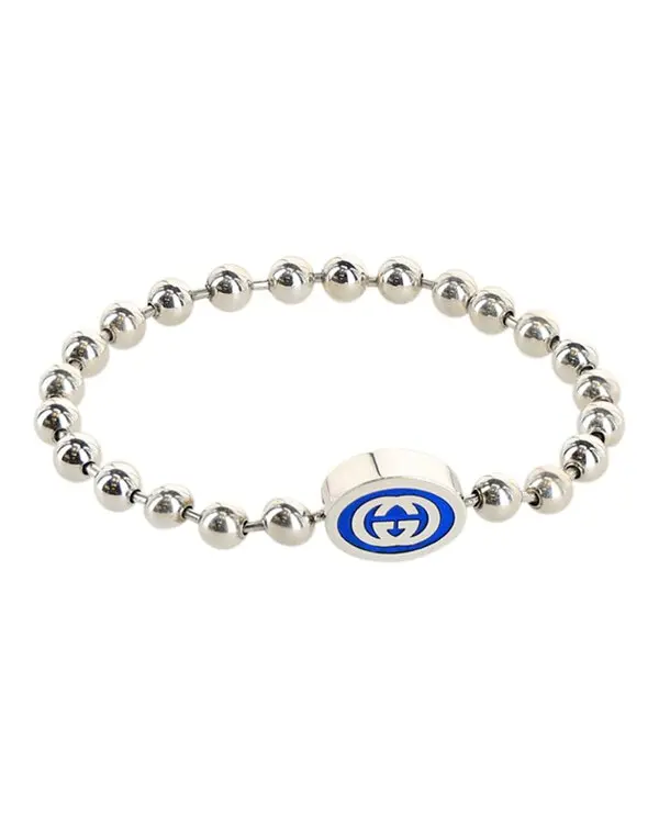 Gucci Interlocking G Boule Chain Bracelet