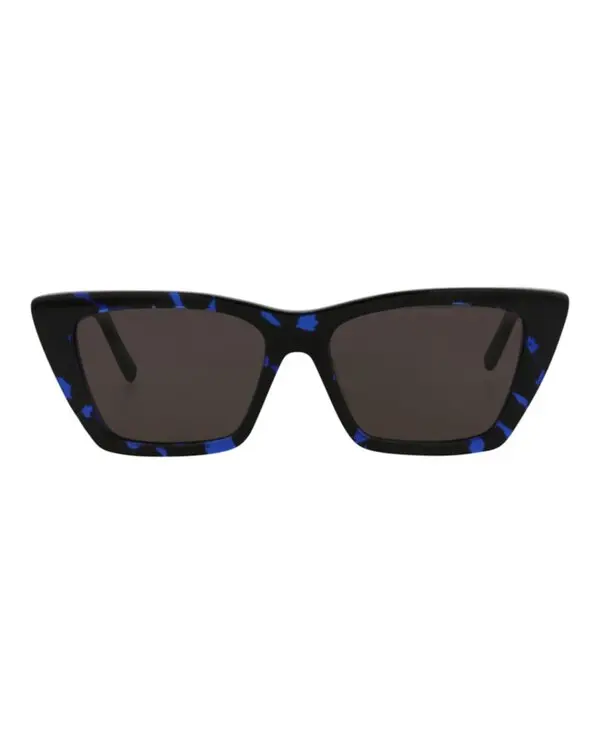 Saint Laurent Cat Eye Frame Acetate Sunglasses - Havana Havana Black (sl276mica/30006557/009)