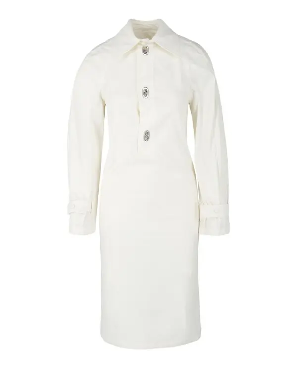 Bottega Veneta Collared Shirt Dress