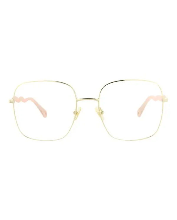 Chloé Square-frame Metal Optical Frames