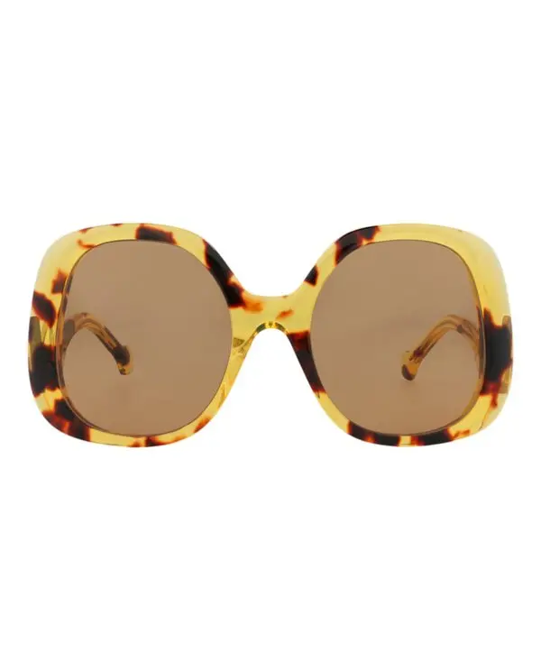 Gucci Round-frame Acetate Sunglasses - Havana Havana Brown (gg1235s/30013495/002)
