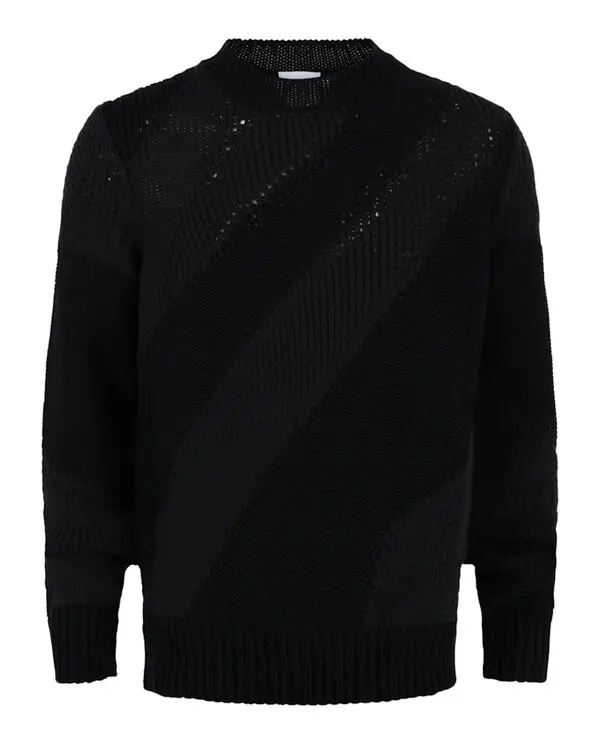 FERRAGAMO Textured Cable Knit Sweater