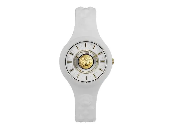 Versace Fire Island Lion Watch Vspoq1k21 - Stainless Steel
