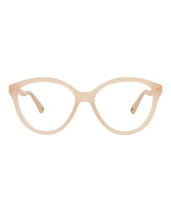 Chloé Cat Eye Bio Acetate Optical Frames - Nude Nude Transparent (ch0089o/30012405/003)