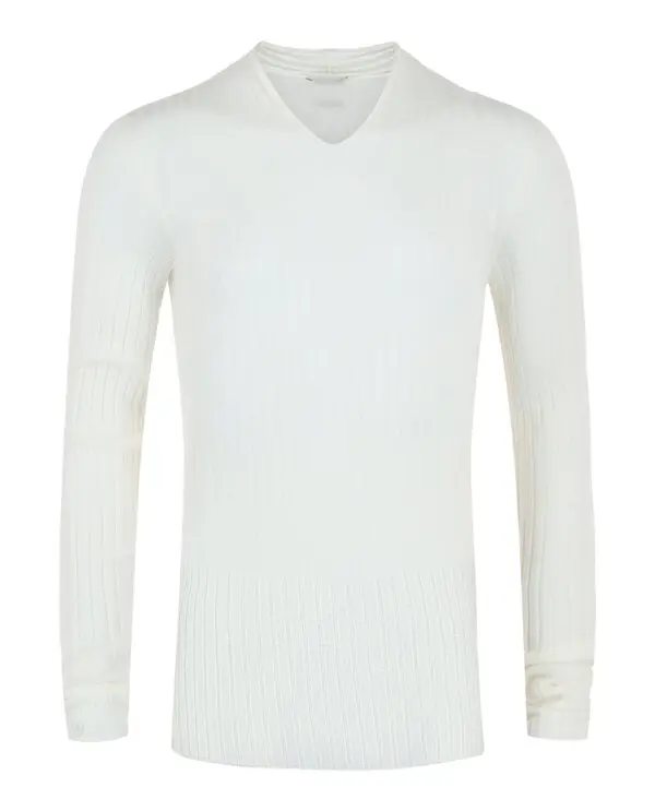 FERRAGAMO V-neck Knit Sweater