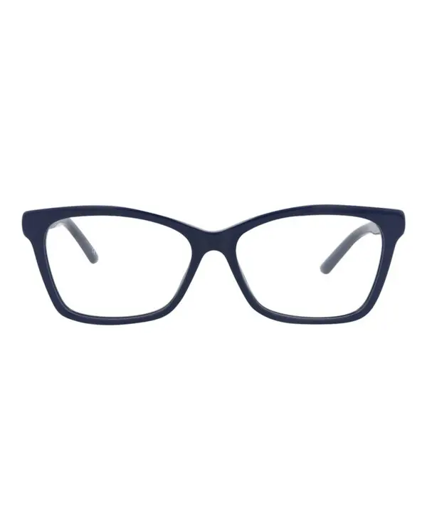 Balenciaga Square Frame Acetate Optical Frames - Blue Blue Transparent (bb0186o/30011856/004)