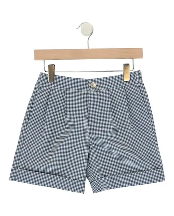 Gucci Gingham Wool-blend Shorts
