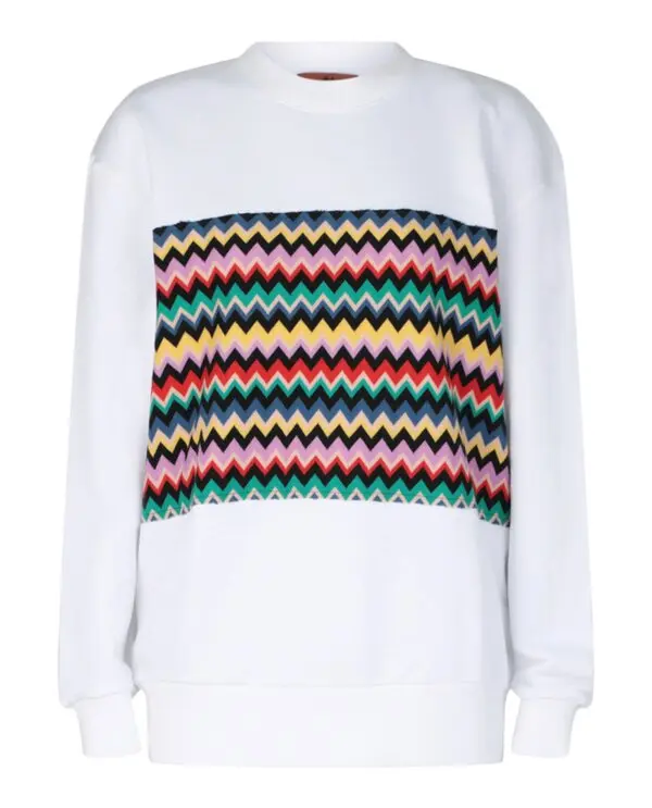 Missoni Zigzag Graphic Cotton Sweatshirt