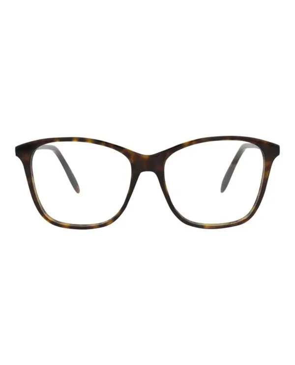 Alexander McQueen Square-frame Acetate Optical Frames - Havana Havana Transparent (am0191o/30006940/002)