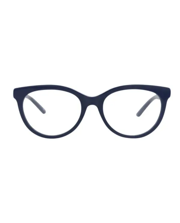 Balenciaga Round-frame Acetate Optical Frames - Blue Blue Transparent (bb0185o/30011863/004)