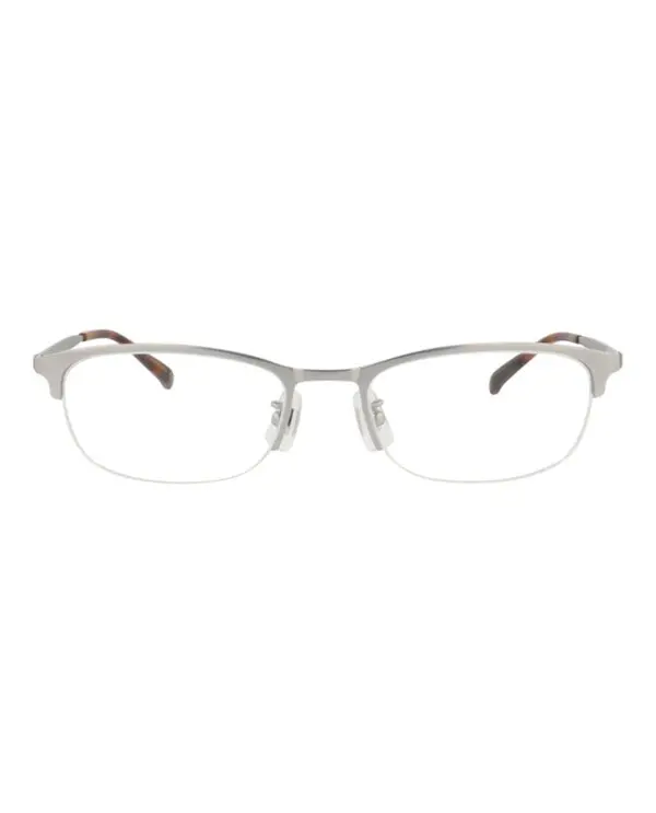 Dunhill Round-frame Titanium Optical Frames - Silver Silver Transparent (du0019oj/30009724/002)