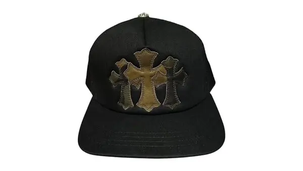 Chrome Hearts Cemetery Trucker Hat - Camo/black