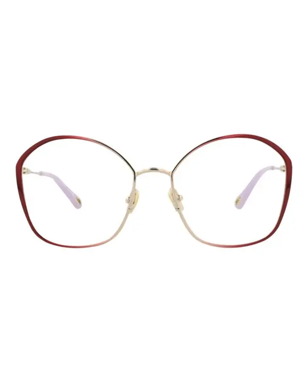 Chloé Square Frame Metal Optical Frames