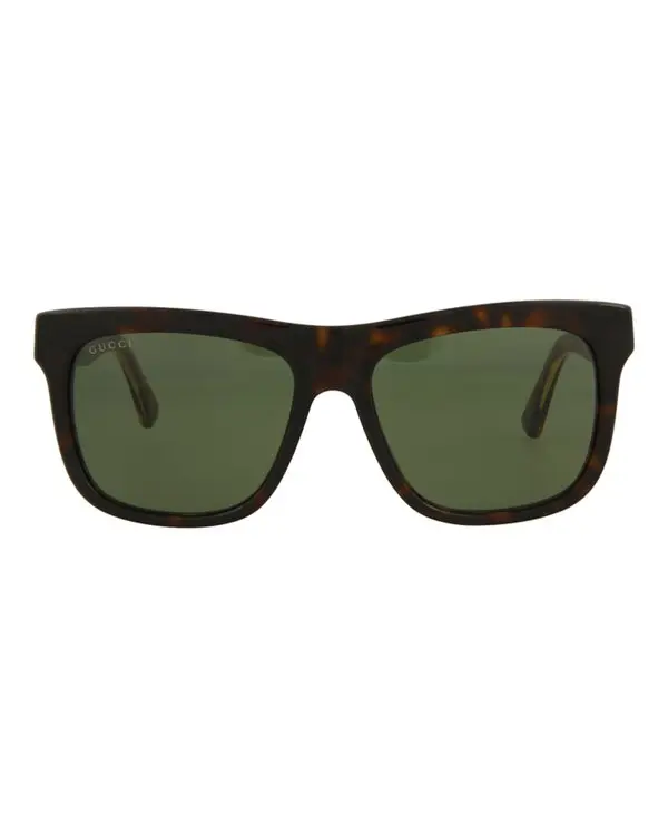 Gucci Square-frame Acetate Sunglasses - Havana Havana Green (gg0158sn/30013800/002)