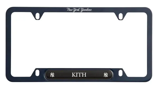 Kith X New York Yankees License Plate - Nocturnal