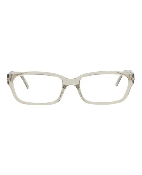 Balenciaga Square-frame Acetate Optical Frames - Beige Beige Transparent (bb0065o/30008235/006)