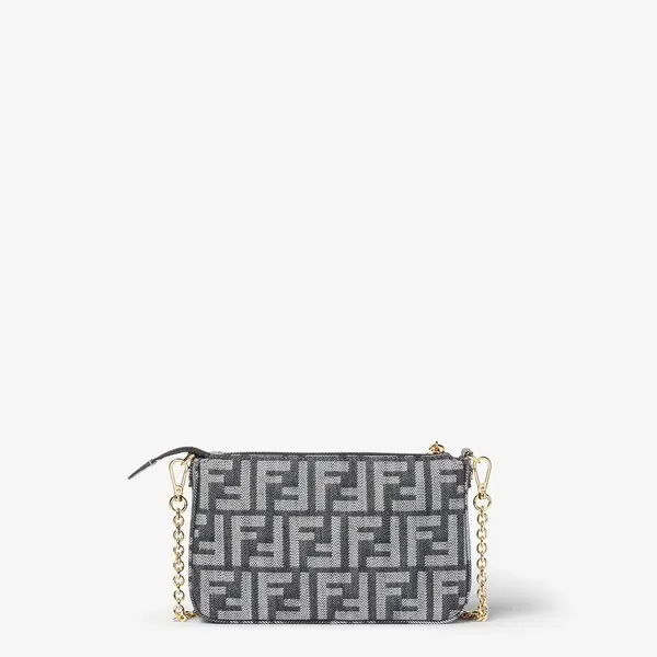Fendi Baguette Pouch - Blue