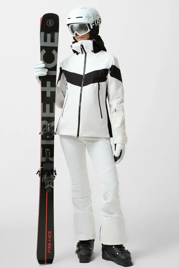 Bogner Ashley Ski Jacket - White/black