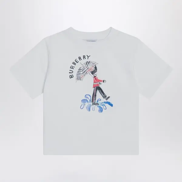 Burberry Logo Print T-shirt - White
