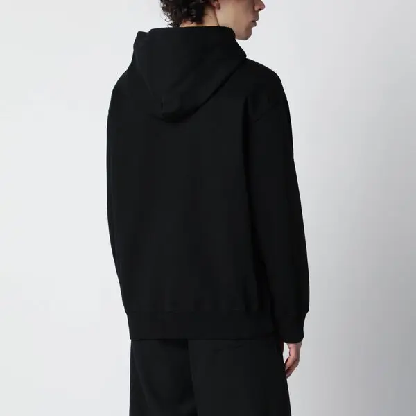 MAISON MARGIELA Numeric Cotton Hoodie - Black