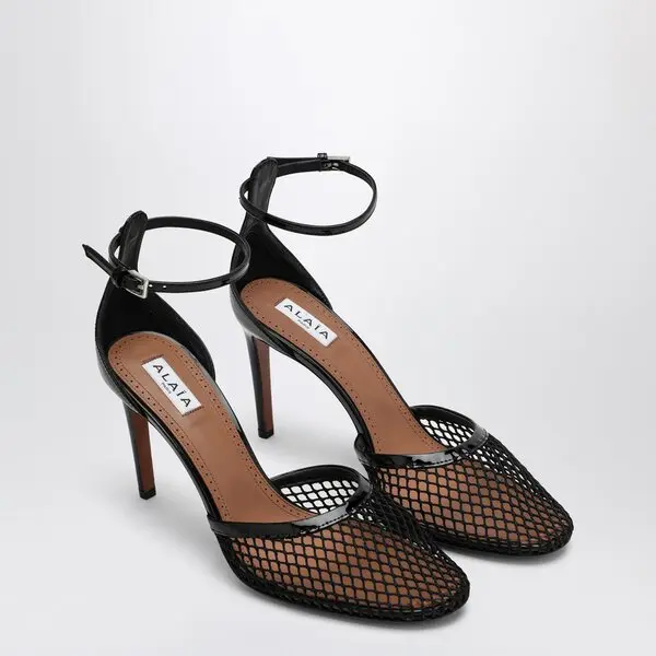 Alaïa High Mesh Pumps - Black