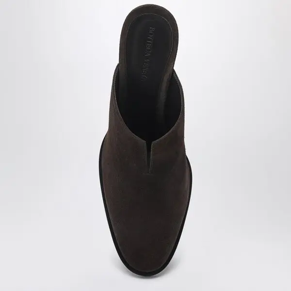 Bottega Veneta Mule Cha-cha In Suede - Brown