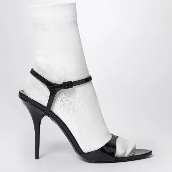 Balenciaga Avenue Sock Sandal - Black