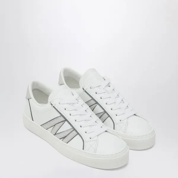Moncler Monaco 2 Leather Low Top Sneakers
