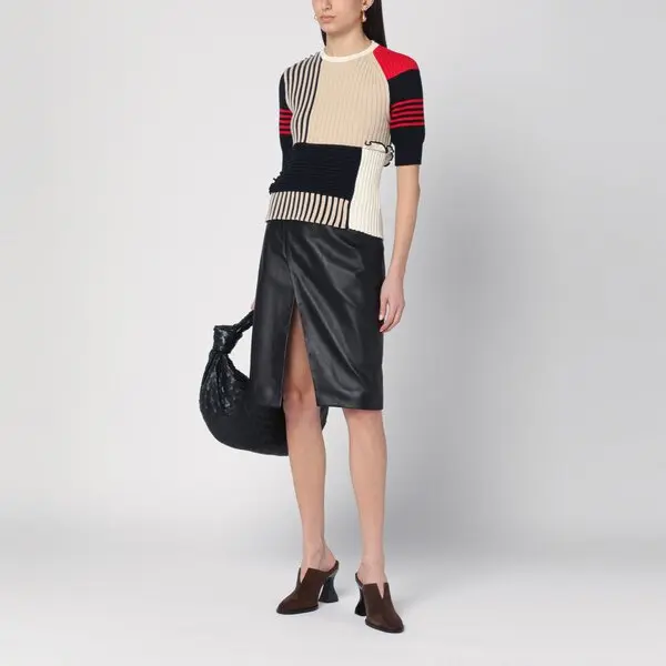 Bottega Veneta Striped Cotton Sweater - Multicolor