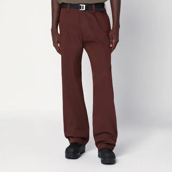 Stone Island Cotton Blend Trousers