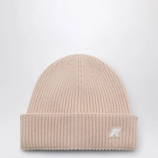K-WAY Brice Wool And Cotton Bonnet - Pink