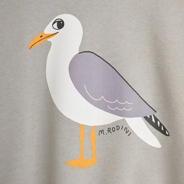 MINI RODINI Sweatshirt With Seagull Print