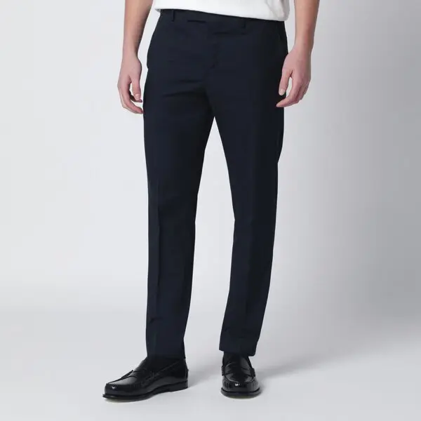 PT TORINO Slim-fit Cotton-blend Trousers