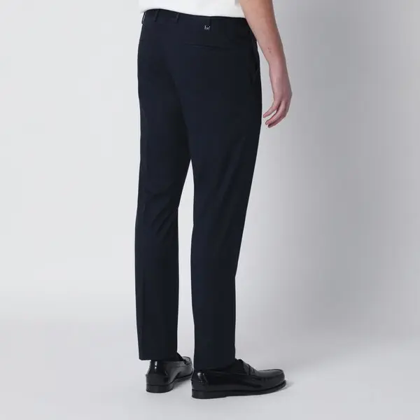 PT TORINO Slim-fit Cotton-blend Trousers