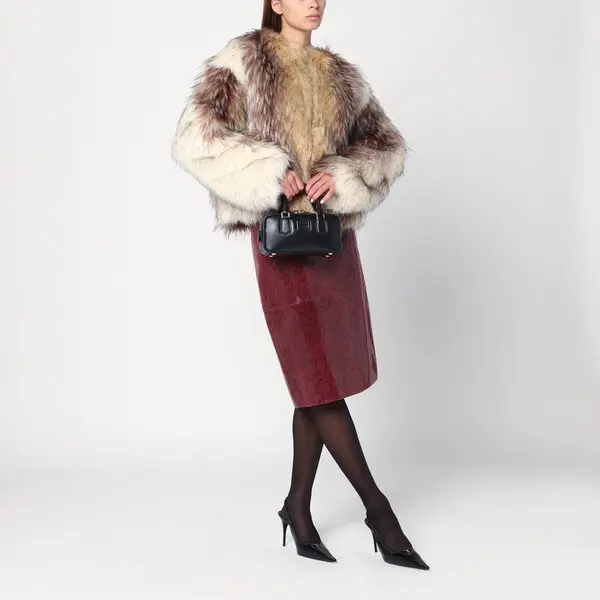HALFBOY Short Faux Fur Coat