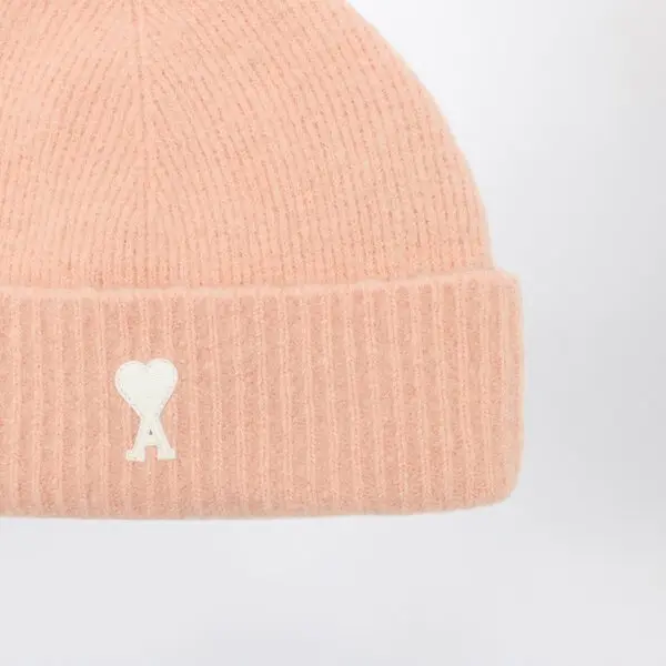 Ami De Coeur Wool Beanie - Pink