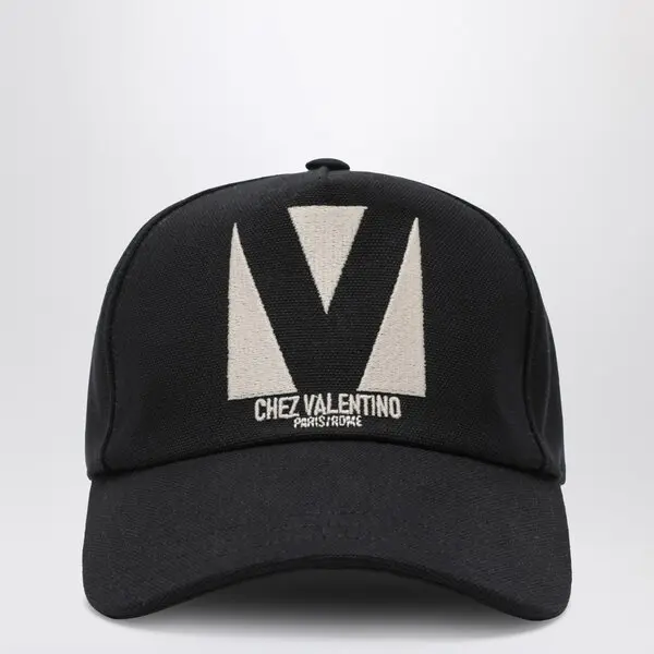 Valentino Garavani Chez Baseball Cap - Black