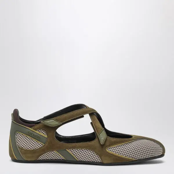 Attico Ballerina Flats - Green