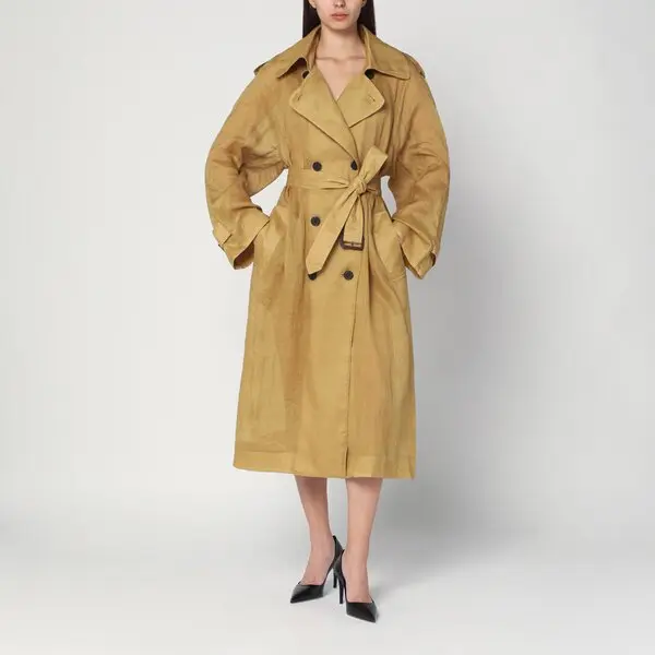 MKDT STUDIO Double-breasted Cici Trench Coat