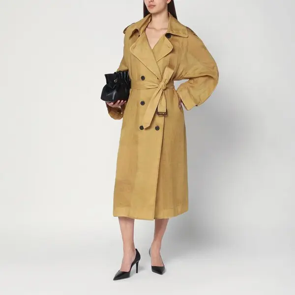 MKDT STUDIO Double-breasted Cici Trench Coat