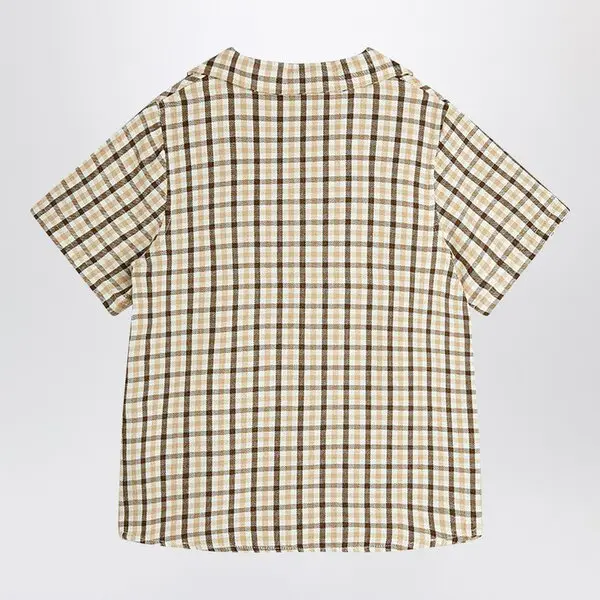 MINI RODINI Shirt With A Checkered Pattern
