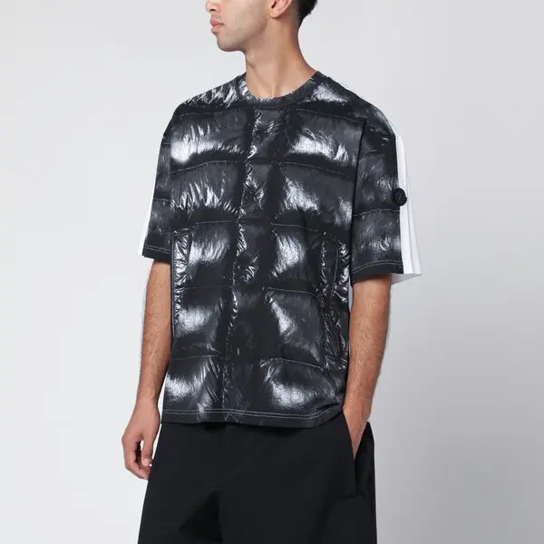 MONCLER X A$AP ROCKY Cotton T-shirt With Digital Print - Black