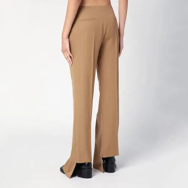 Chloé Asymmetrical Wool Trousers