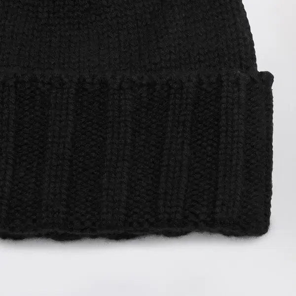 DRUMOHR Cashmere Beanie - Black