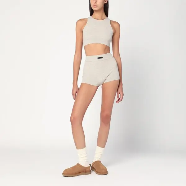 Fear Of God Ribbed Culottes - Brown