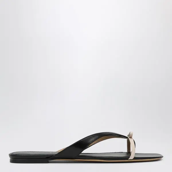 FERRAGAMO Mini Bow Flip-flop - Black