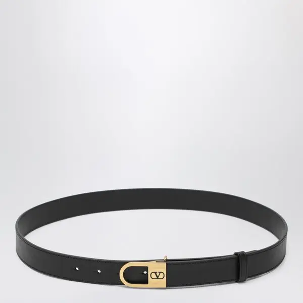 Valentino Garavani Vlogo Signature Belt - Black