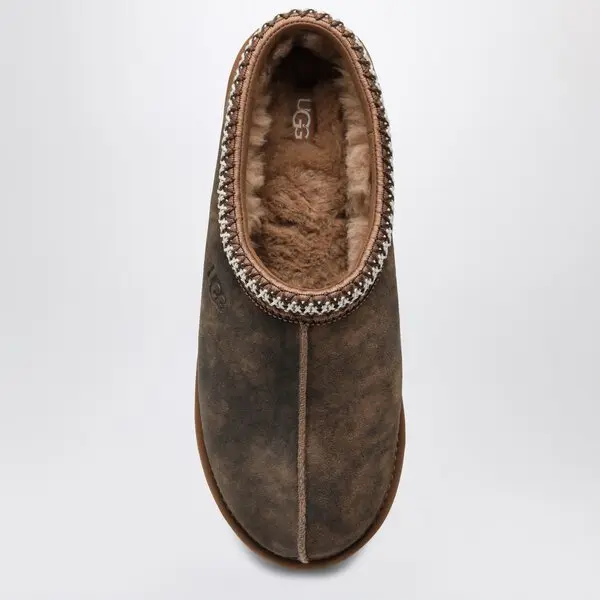 UGG Tasman Suede Slippers - Brown