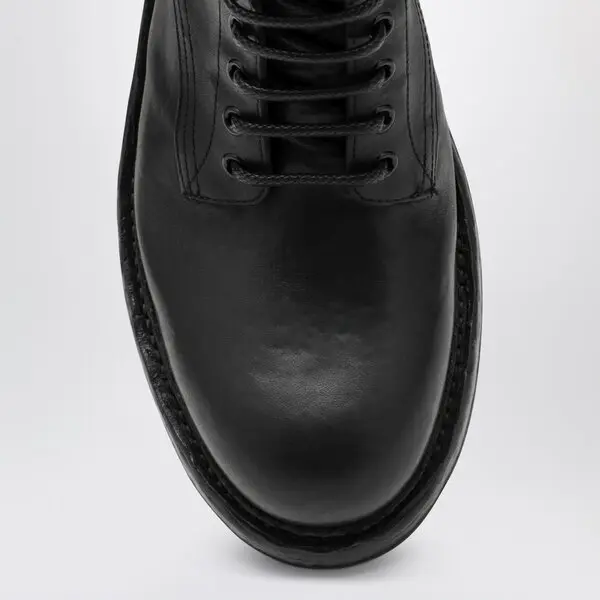Dolce & Gabbana Lace-up Leather Ankle Boots